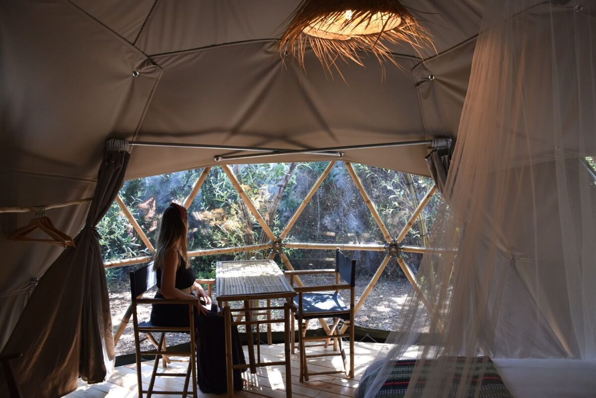 Willow Tree Dome • Salema Eco Camp